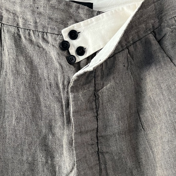 Molloni | Pants & Jumpsuits | Molloni Designer Heavy Linen Dress Pants ...